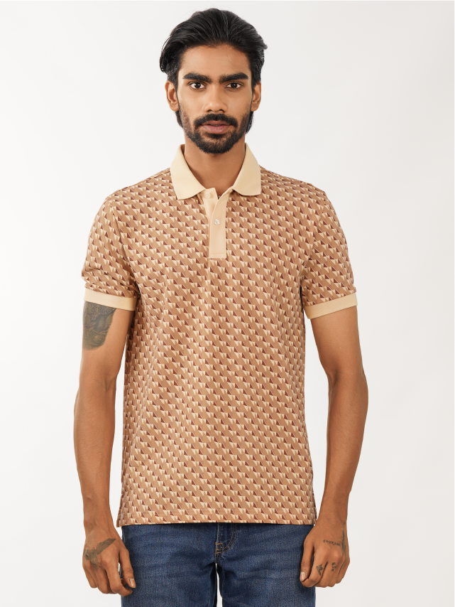 Dry Printed Polo Shirt S/S (E) | MICLO GLOBAL | Your One Stop Shopping ...