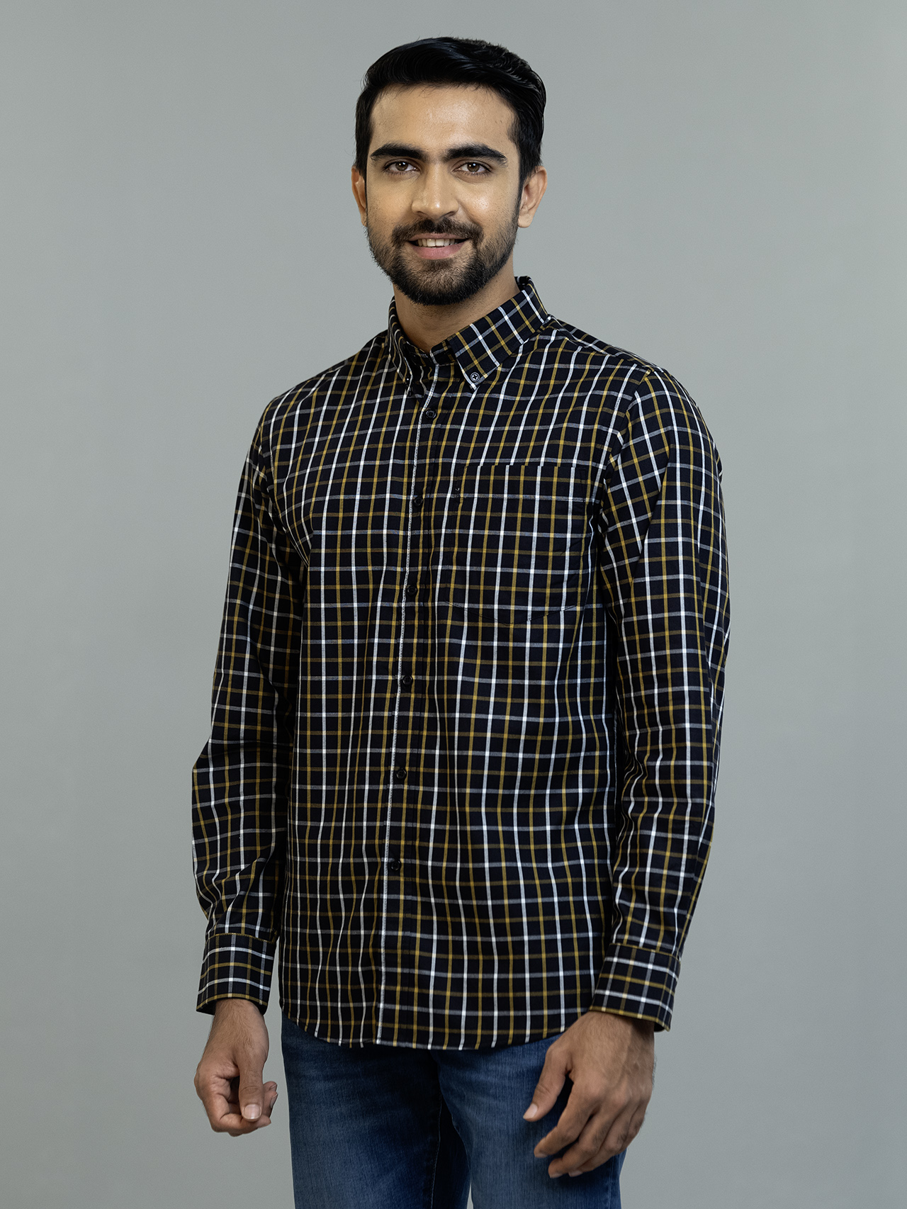 Check Shirt L/S (C) | MICLO GLOBAL | Your One Stop Shopping Solution