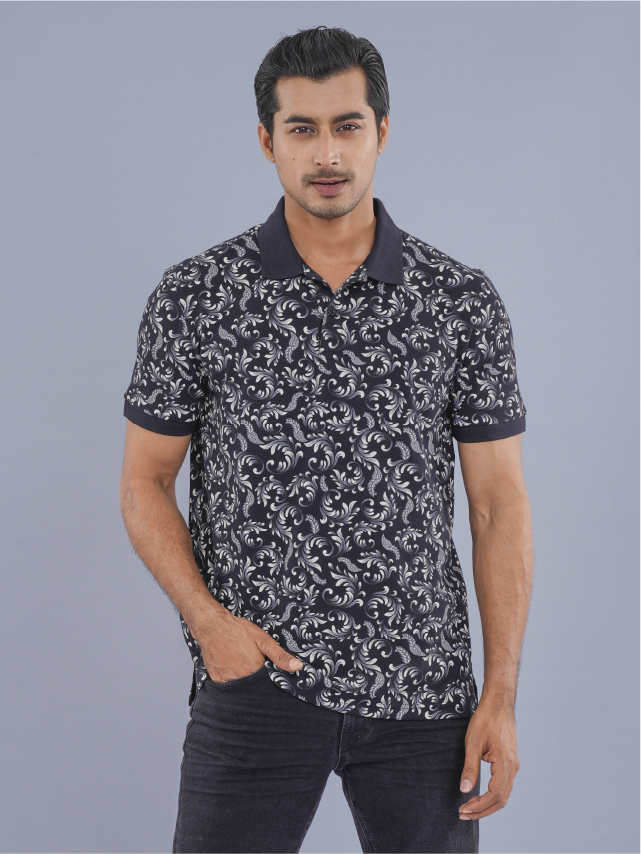Dry Printed Polo Shirt S/S (A) | MICLO GLOBAL | Your One Stop Shopping ...
